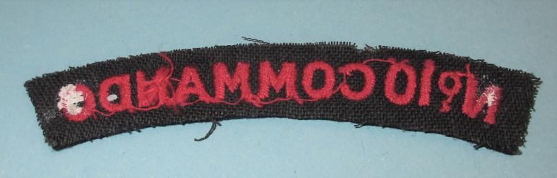 The Quartermaster's Store | Rare Number 10 Commando shoulder title in a ...