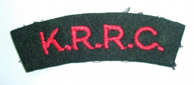 The Quartermaster's Store | KRRC ( Kings Royal Rifle Corps ...