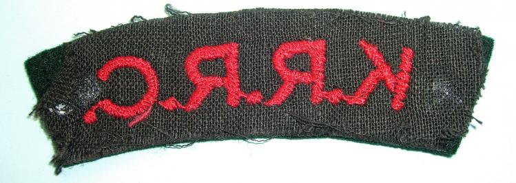 The Quartermaster's Store | KRRC ( Kings Royal Rifle Corps ...