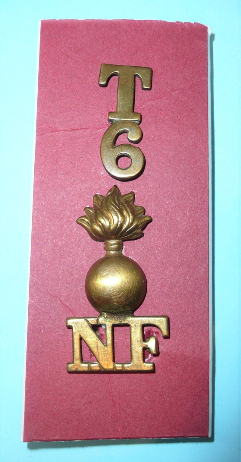 The Quartermaster s Store T 6 NF Two piece Brass Shoulder Title The Quartermaster s Store T 6 NF Two piece Brass Shoulder Title